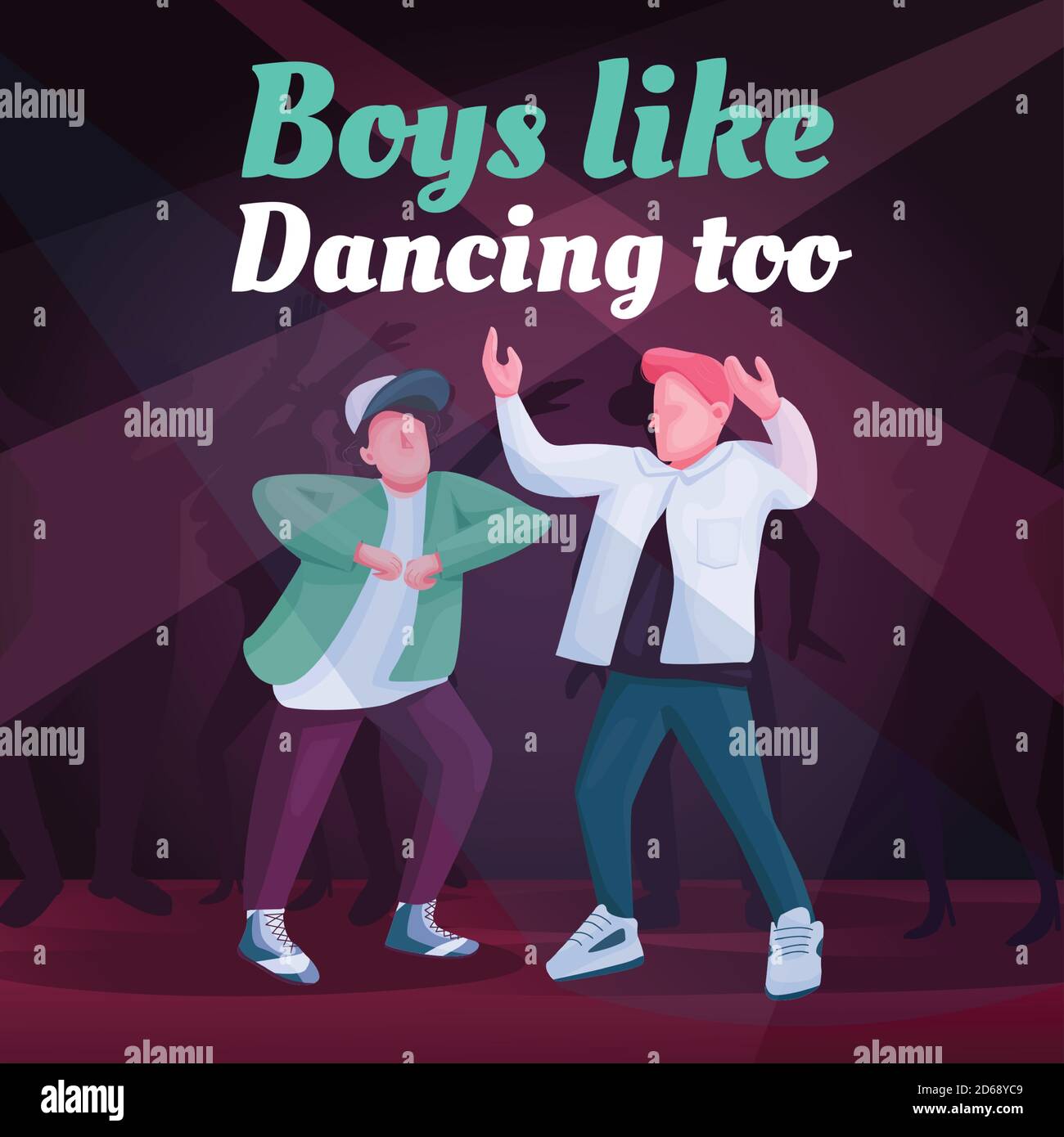 Post dance Stock Vector Images - Alamy