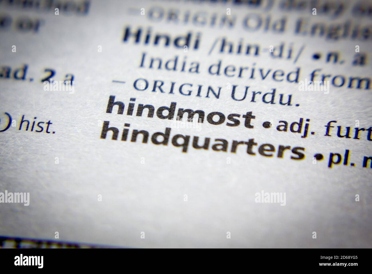 Hindmost hi-res stock photography and images - Alamy