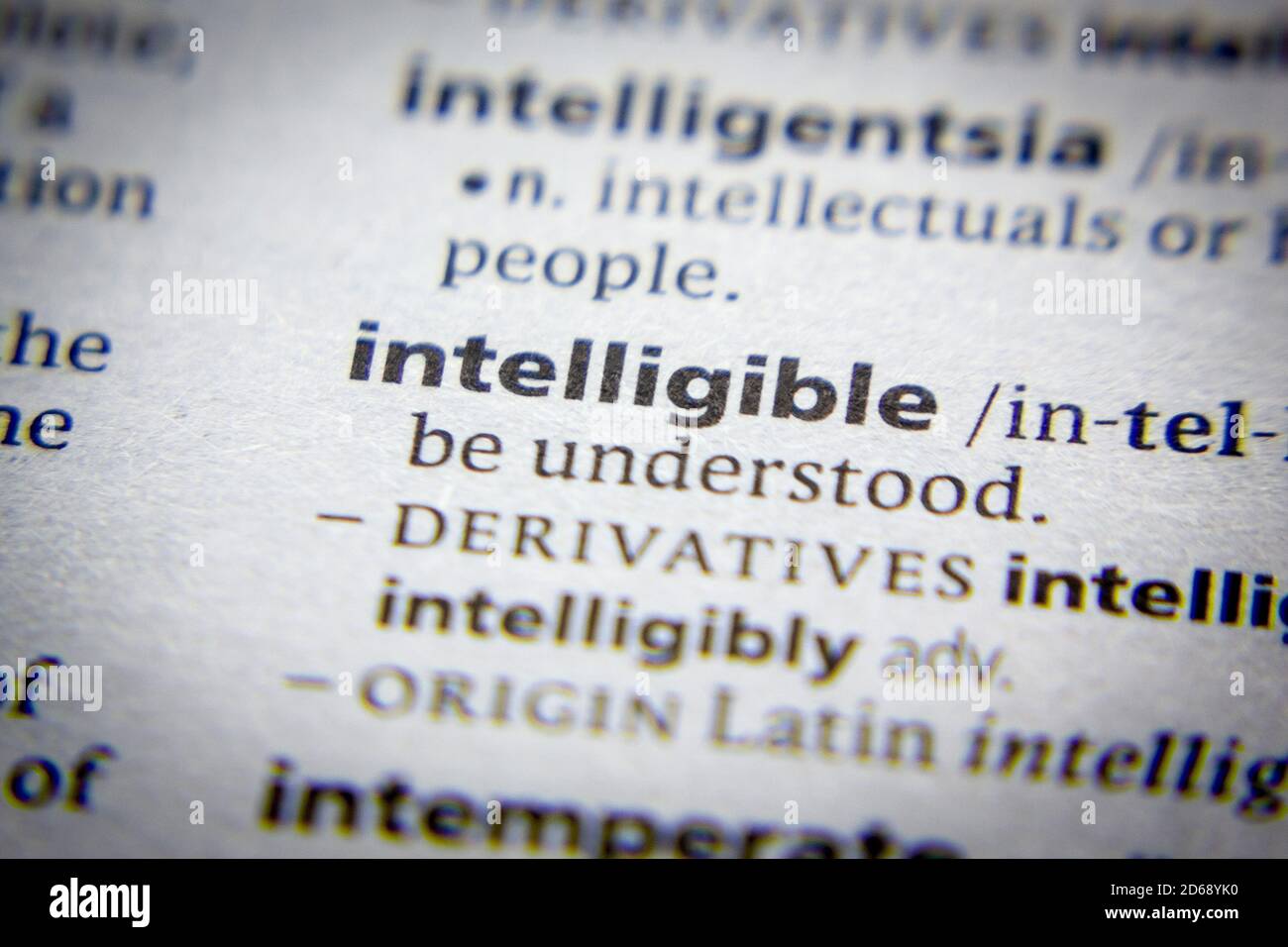 Intelligible hi-res stock photography and images - Alamy