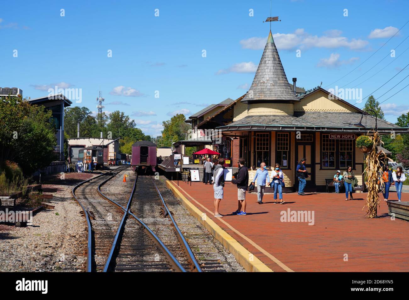 New hope railroad hi-res stock photography and images - Alamy