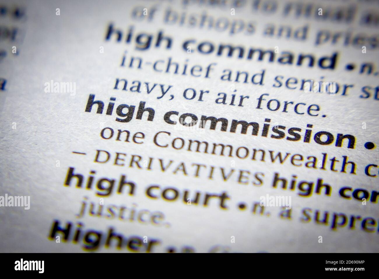 Commission word hi-res stock photography and images - Alamy