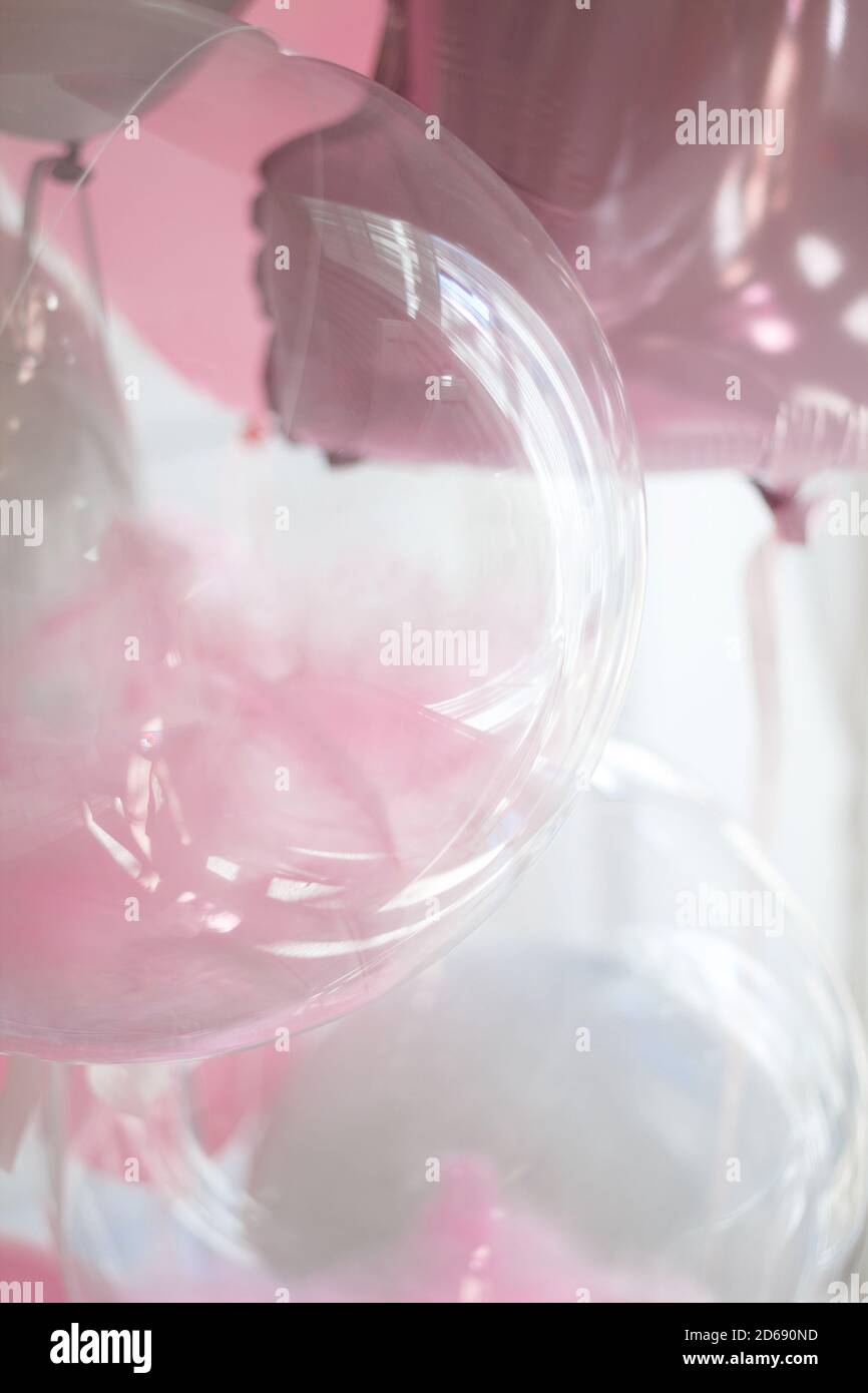 Transparent purple helium balloon hi-res stock photography and images ...