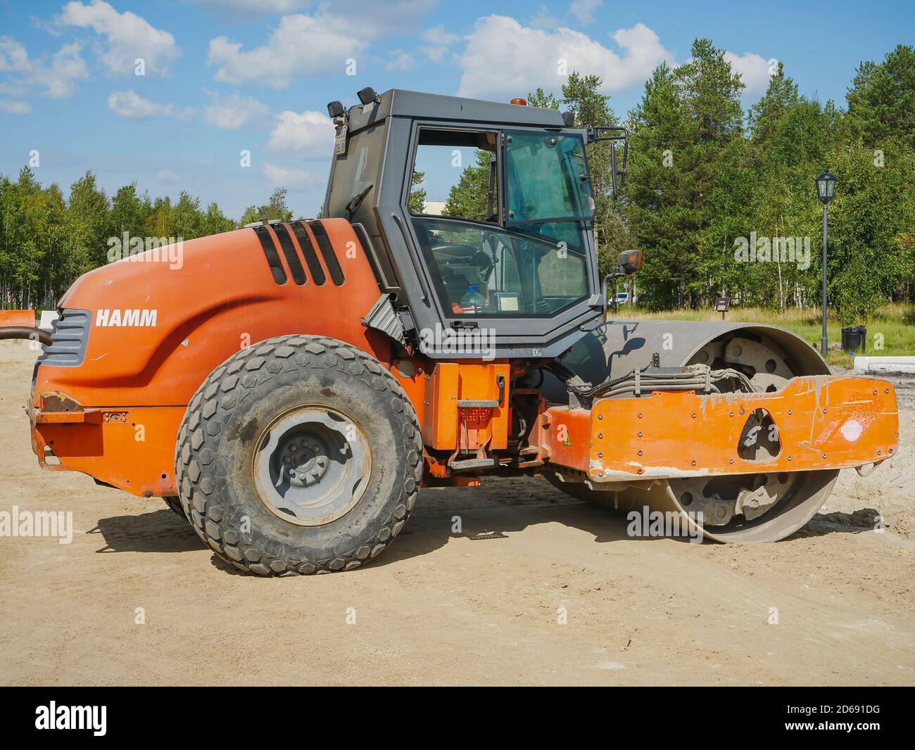 Vibratory Roller Compactor High Resolution Stock Photography and Images ...