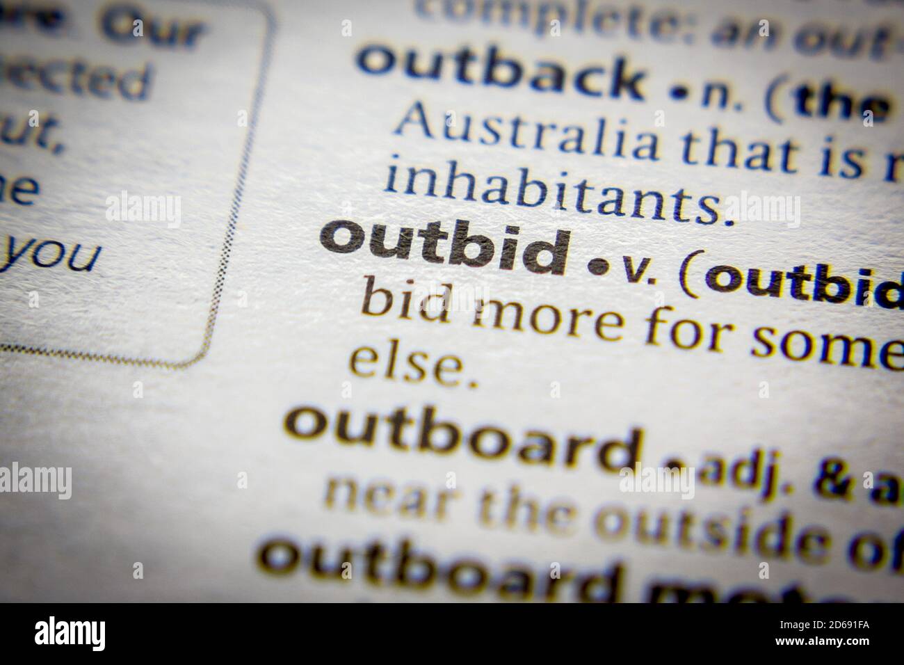 Outbid hi-res stock photography and images - Alamy