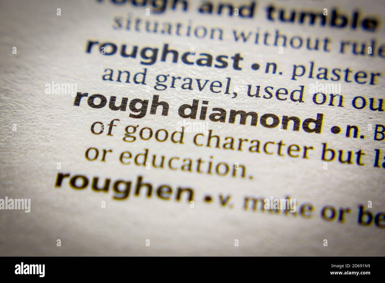 Rough diamond word hi-res stock photography and images - Alamy