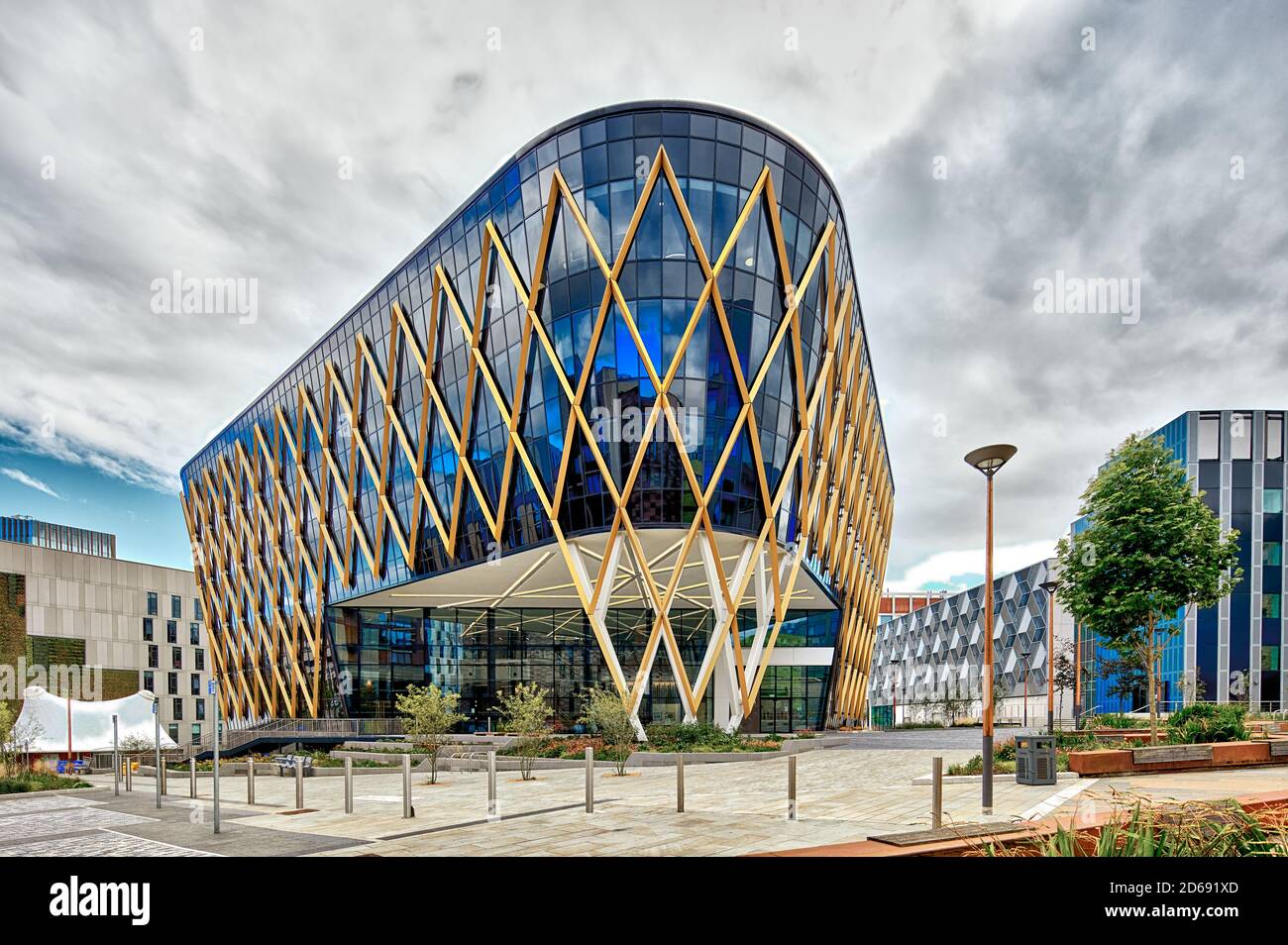 The Catalyst builing - Newcastle Helix Stock Photo - Alamy