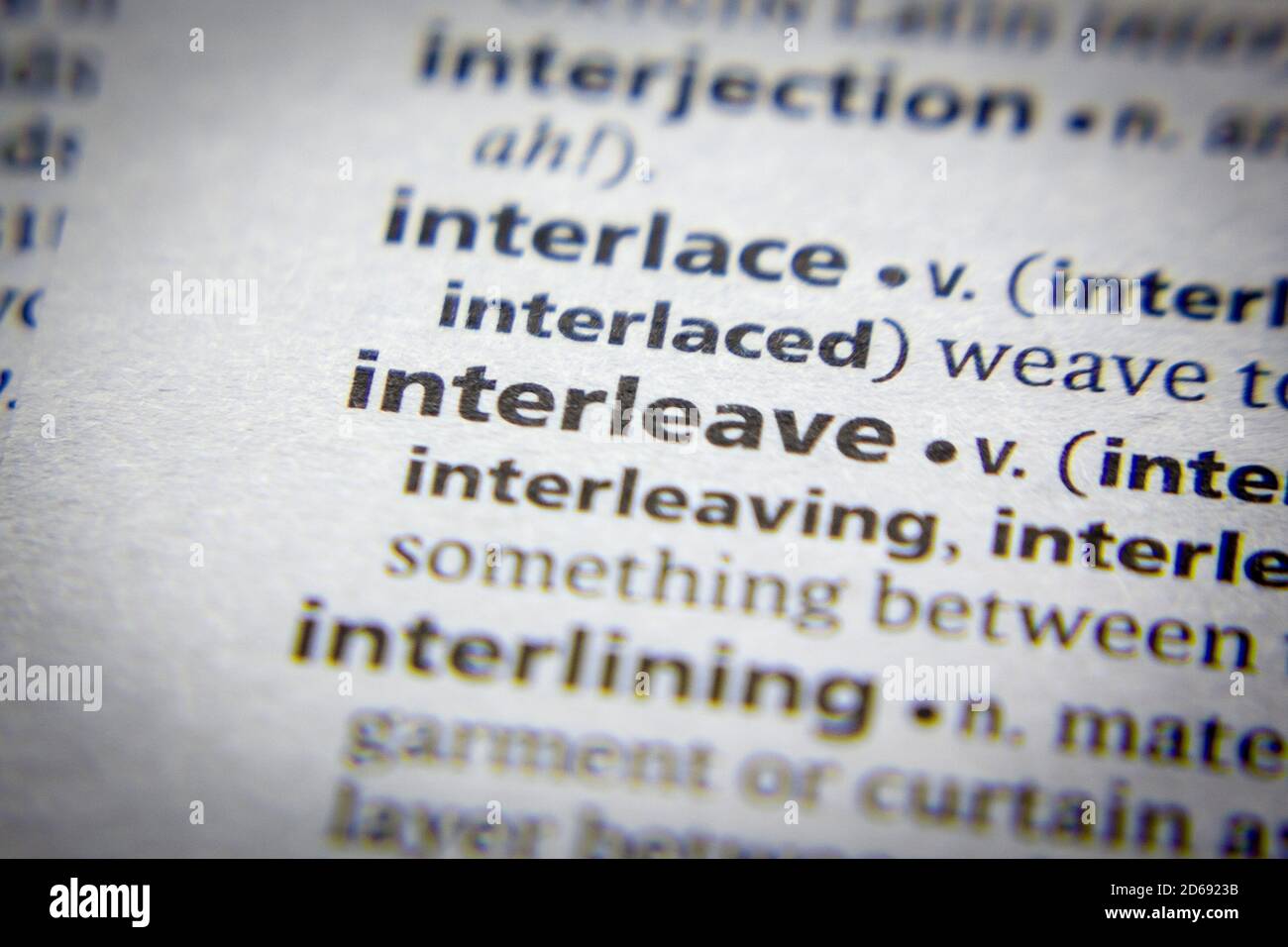 Interleave hi-res stock photography and images - Alamy