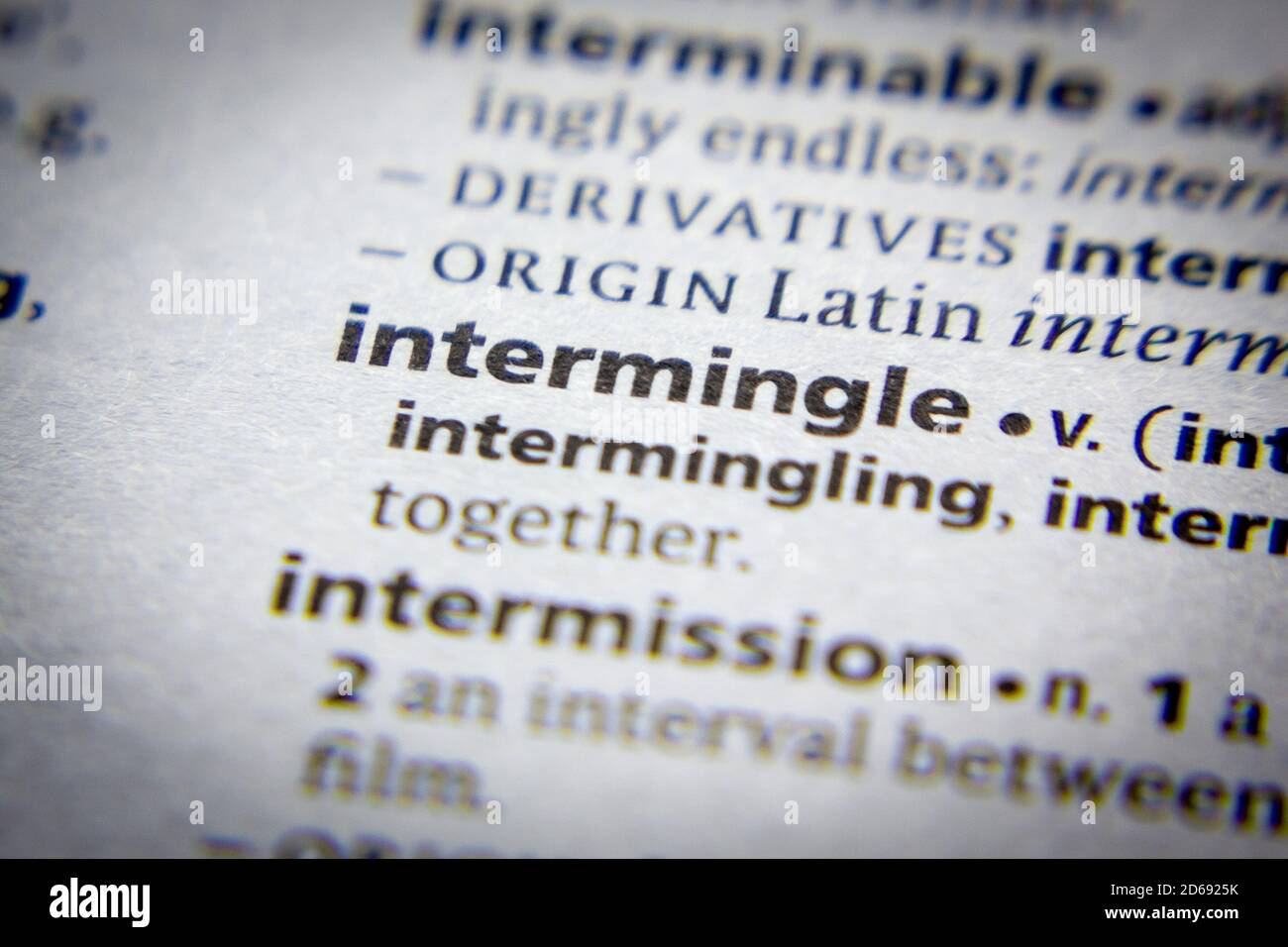 Intermingle hi-res stock photography and images - Alamy