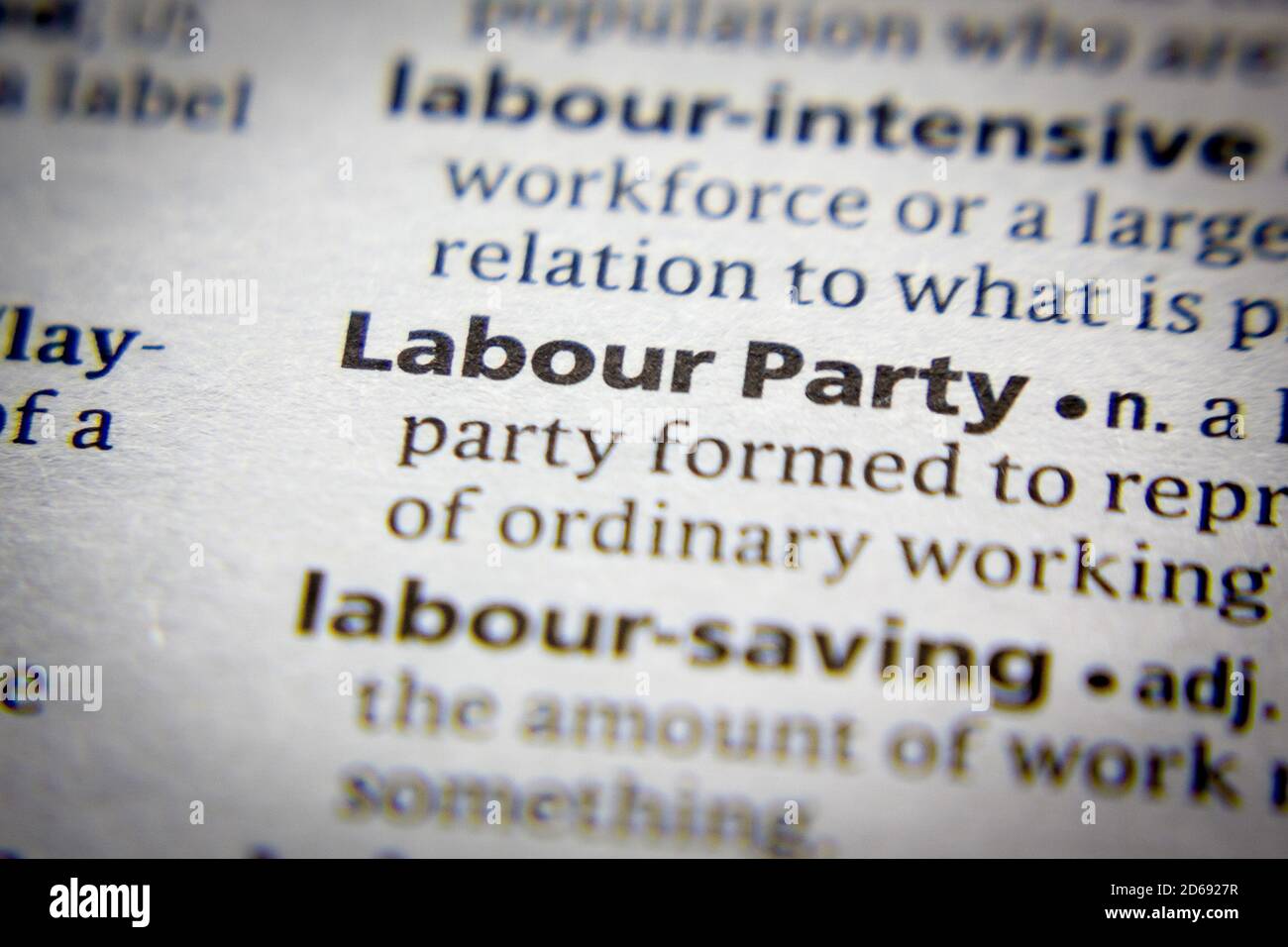 Definition word party in dictionary hi-res stock photography and images ...