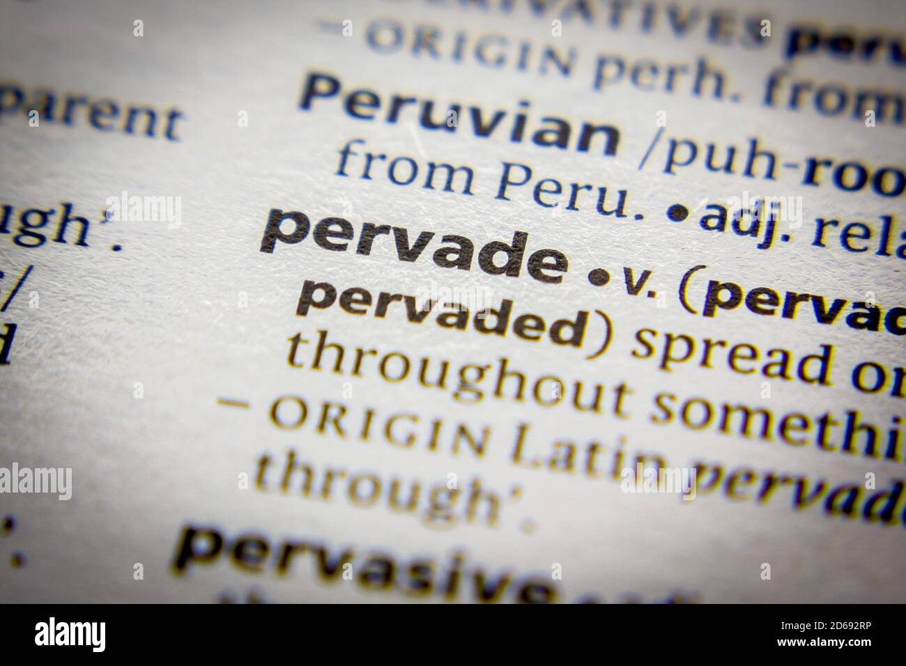 Pervade hi-res stock photography and images - Alamy