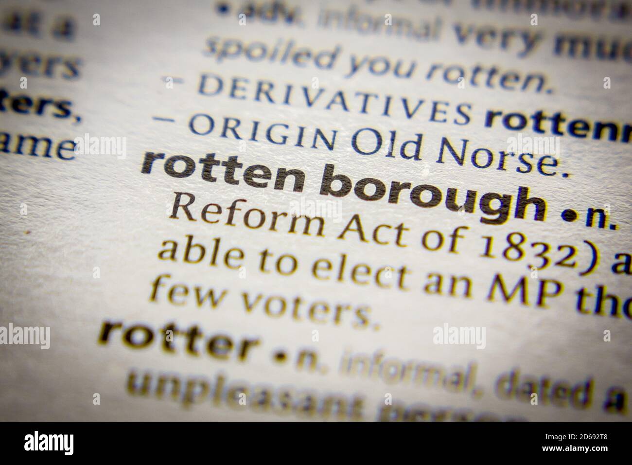 Rotten borough hi-res stock photography and images - Alamy