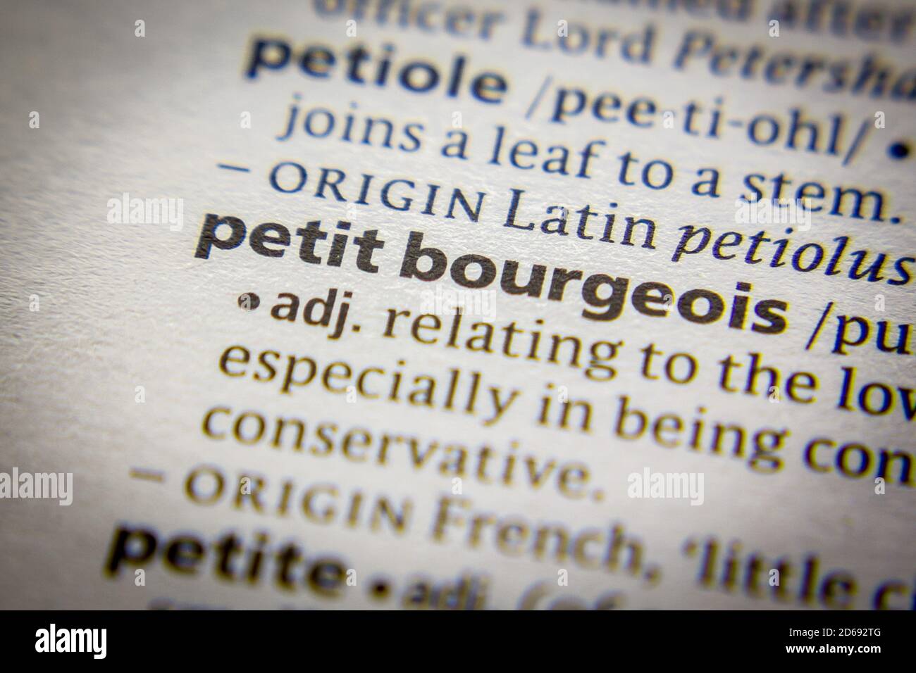 Petit bourgeois hi-res stock photography and images - Alamy