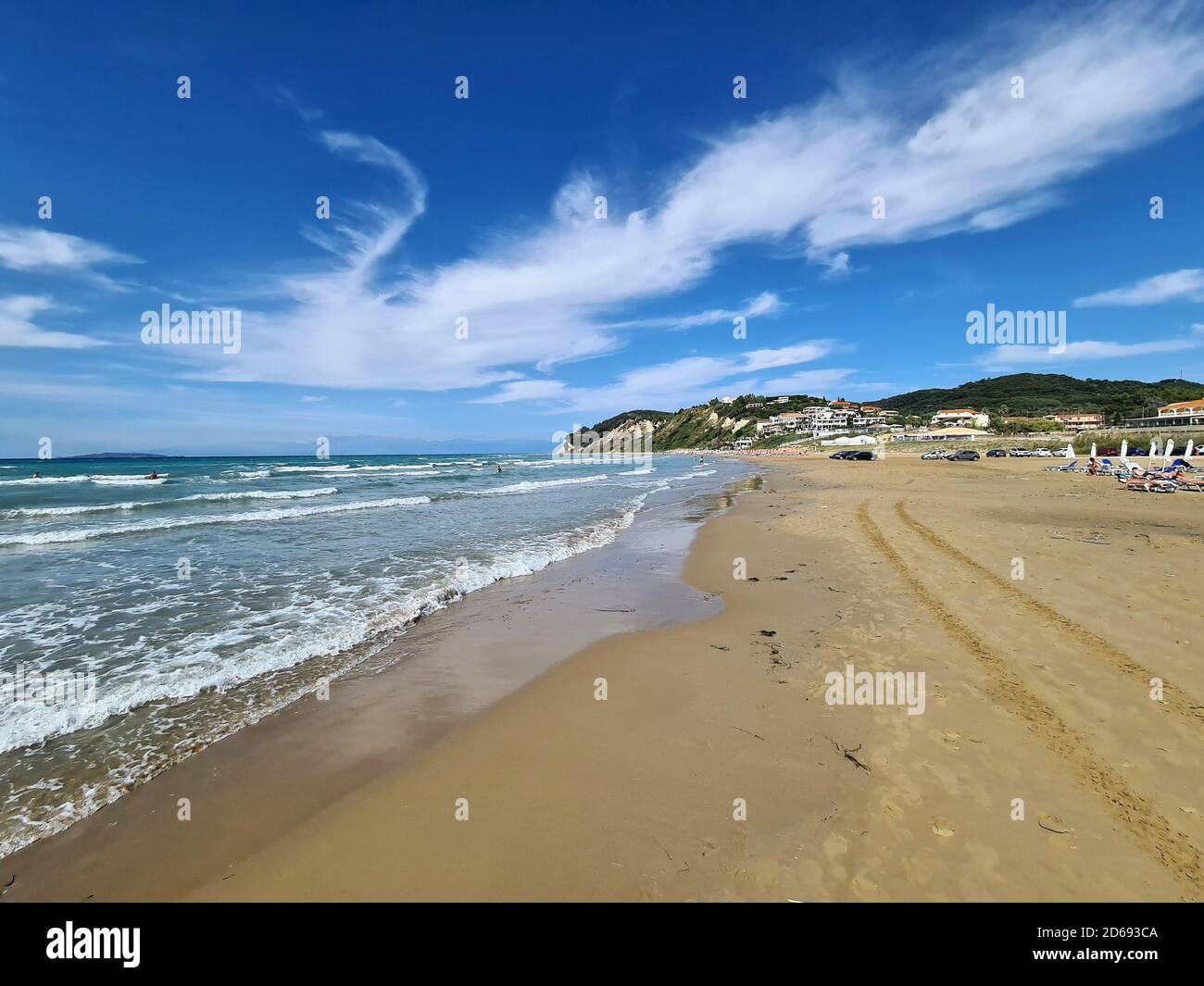 Agios stefanos beach corfu hi-res stock photography and images - Alamy