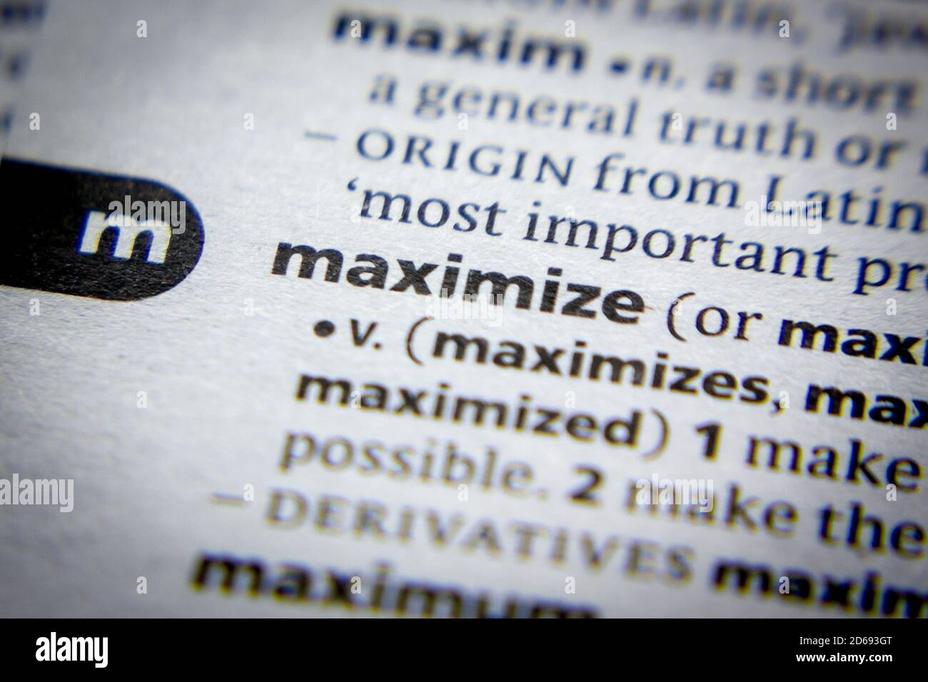 Maximize word hi-res stock photography and images - Alamy