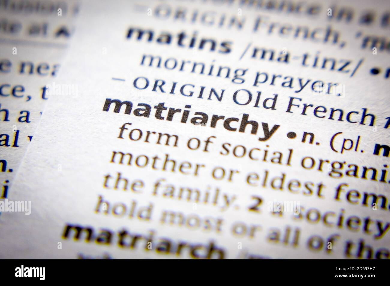 Matriarchy hi-res stock photography and images - Alamy