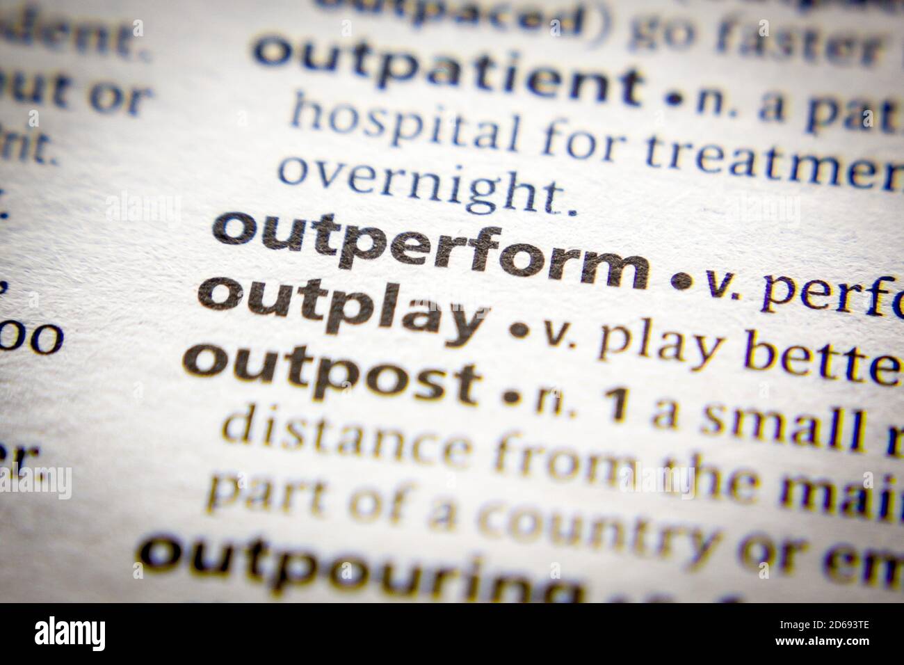 Outperform hi-res stock photography and images - Alamy