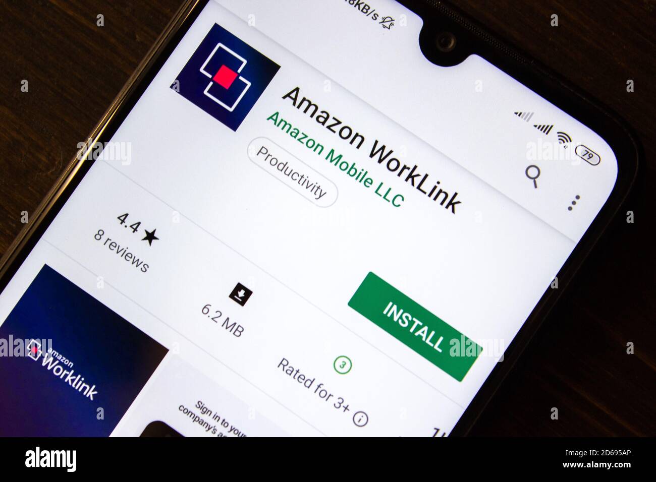 Amazon worklink logo hi-res stock photography and images - Alamy