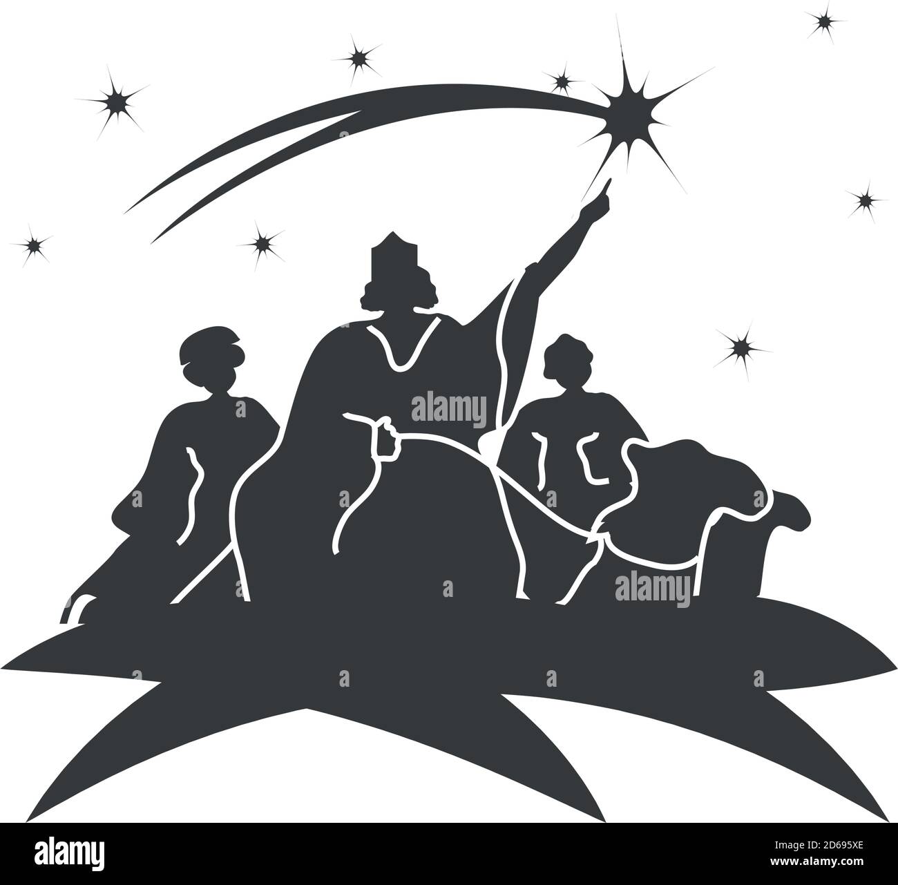 Three Wise Men Star High Resolution Stock Photography and Images - Alamy