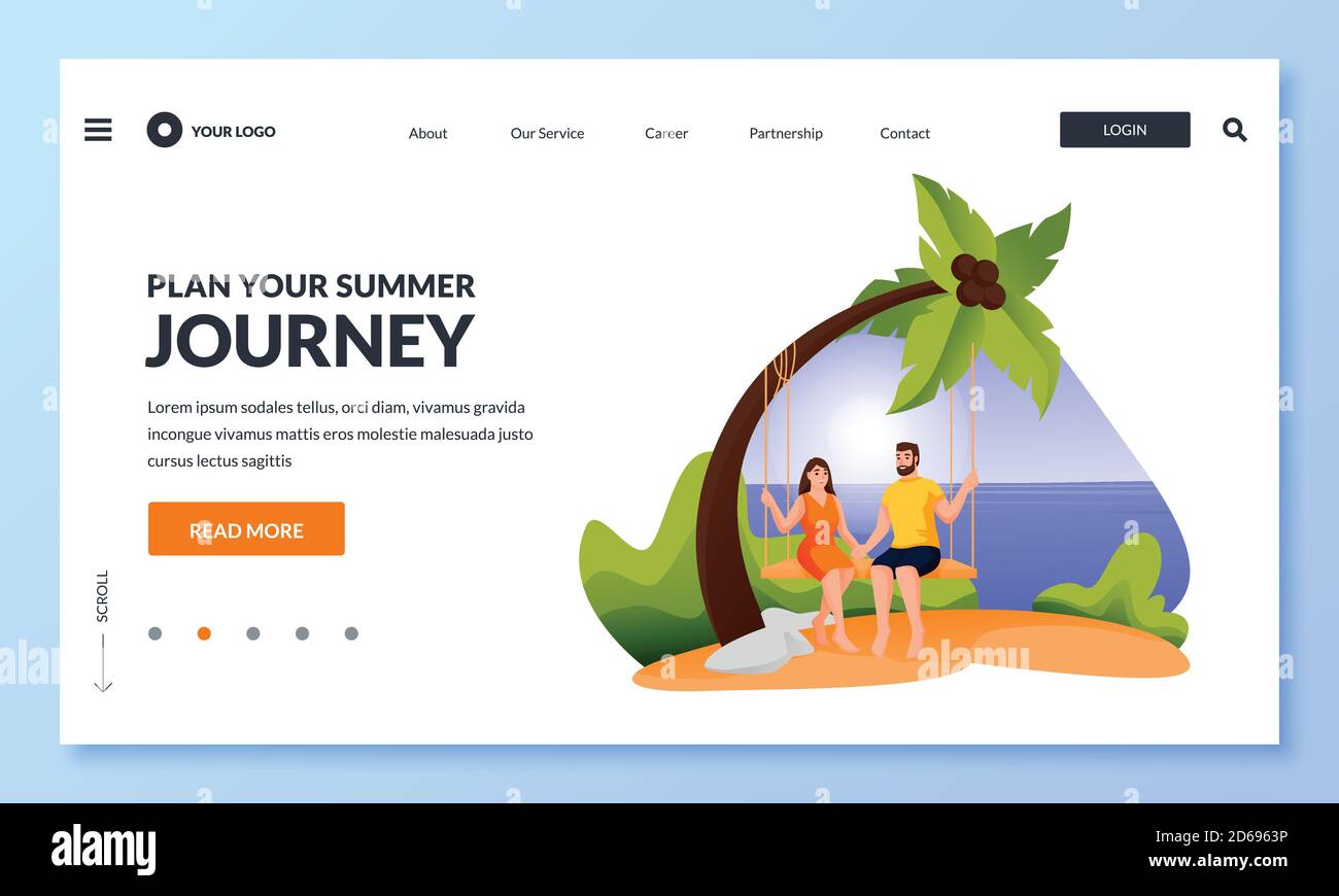 Woman beach under palm tree Stock Vector Images - Alamy