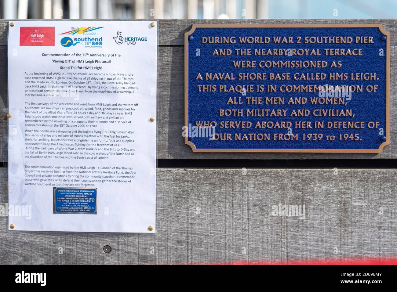 Southend pier ww2 hi-res stock photography and images - Alamy