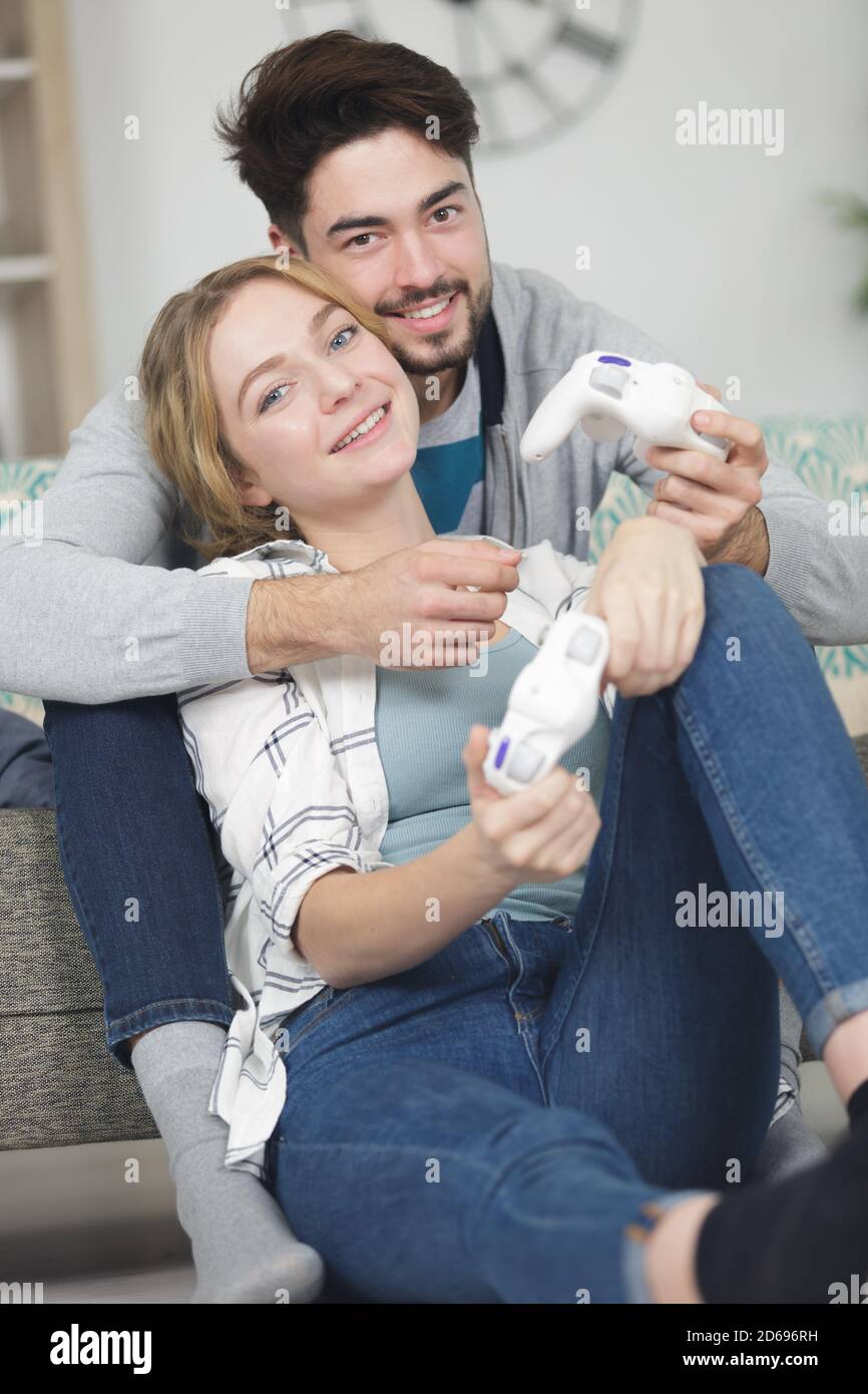 Video game lovers hi-res stock photography and images - Alamy