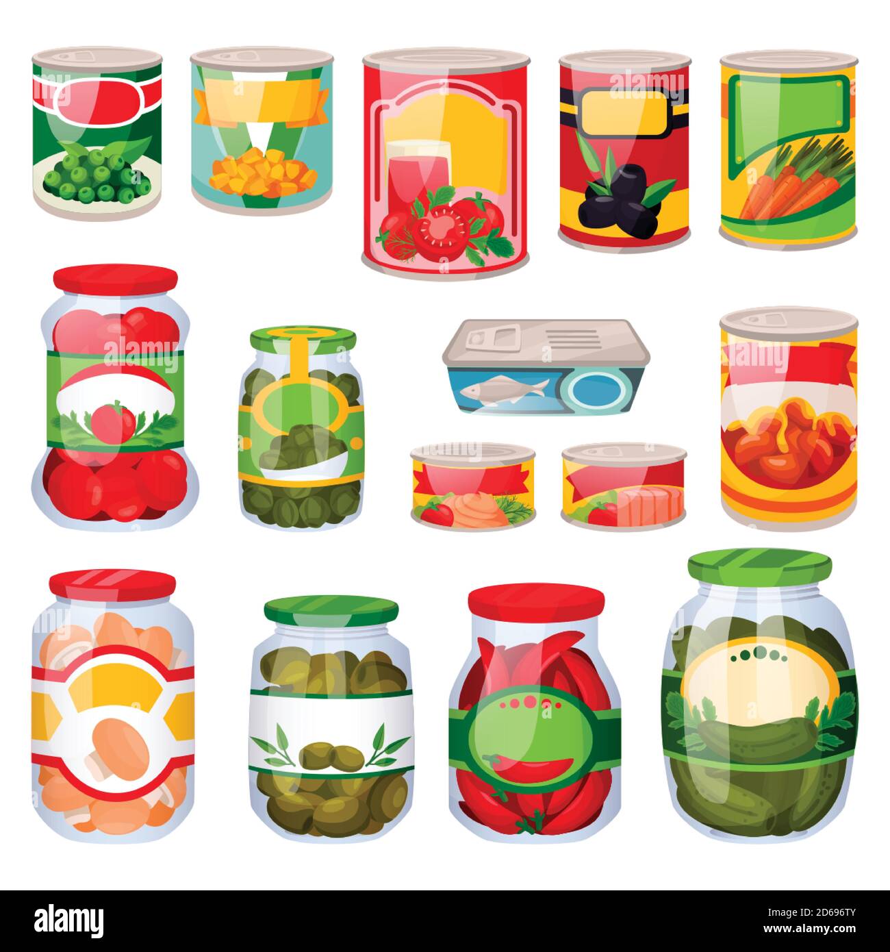 Non Perishable Food Items Clipart