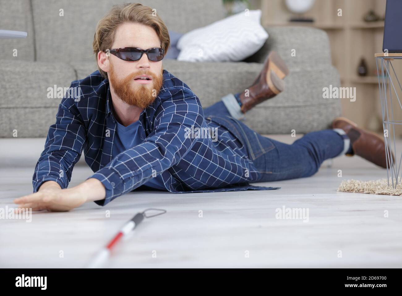 Fell down stairs hi-res stock photography and images - Alamy