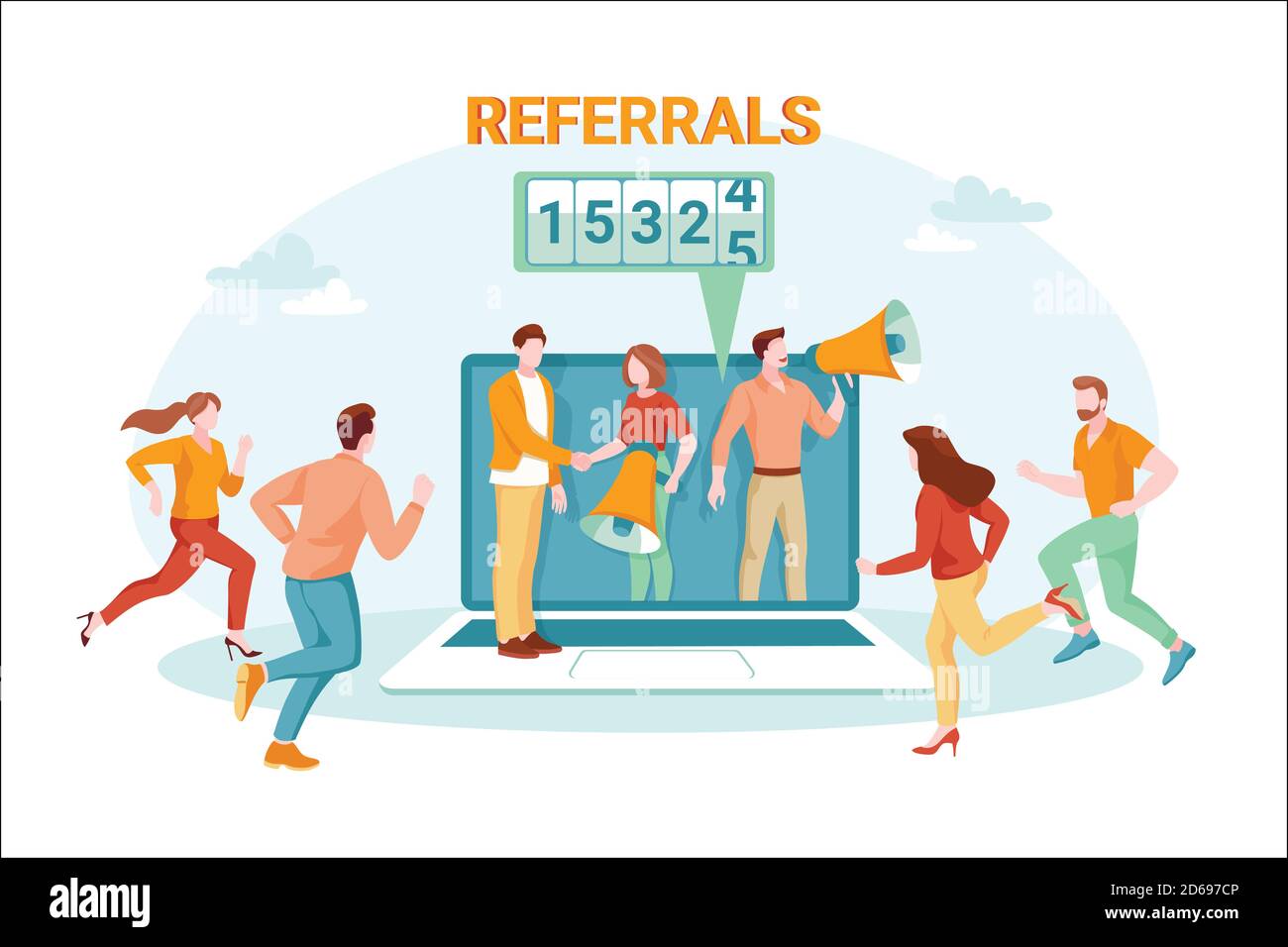 Share with a friend Stock Vector Images - Alamy