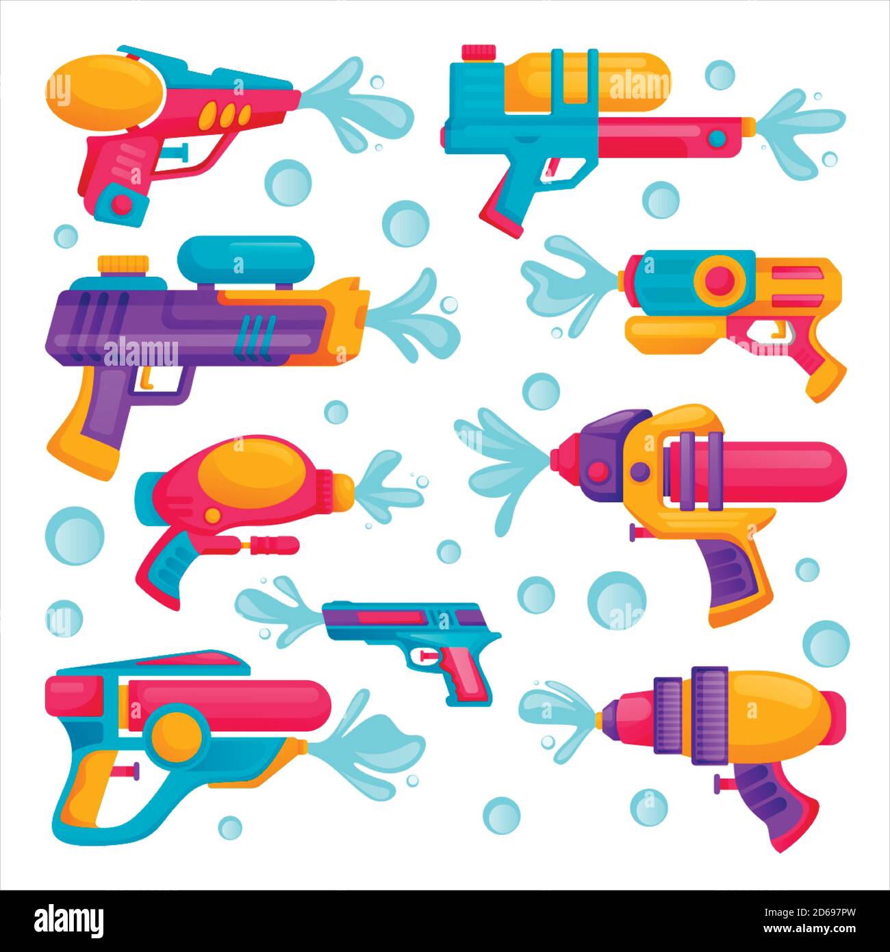 Plastic toys kids on beach Stock Vector Images - Alamy