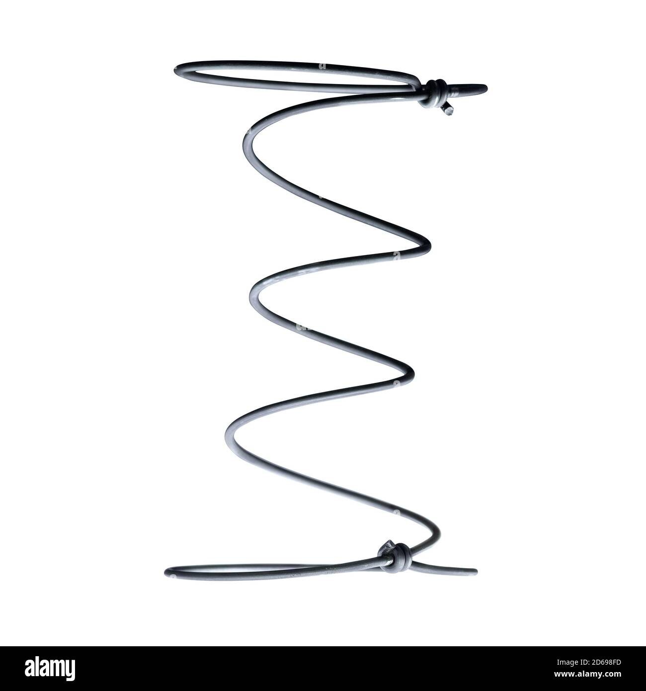 Mattress’s bonnell spring isolated on white background Stock Photo - Alamy