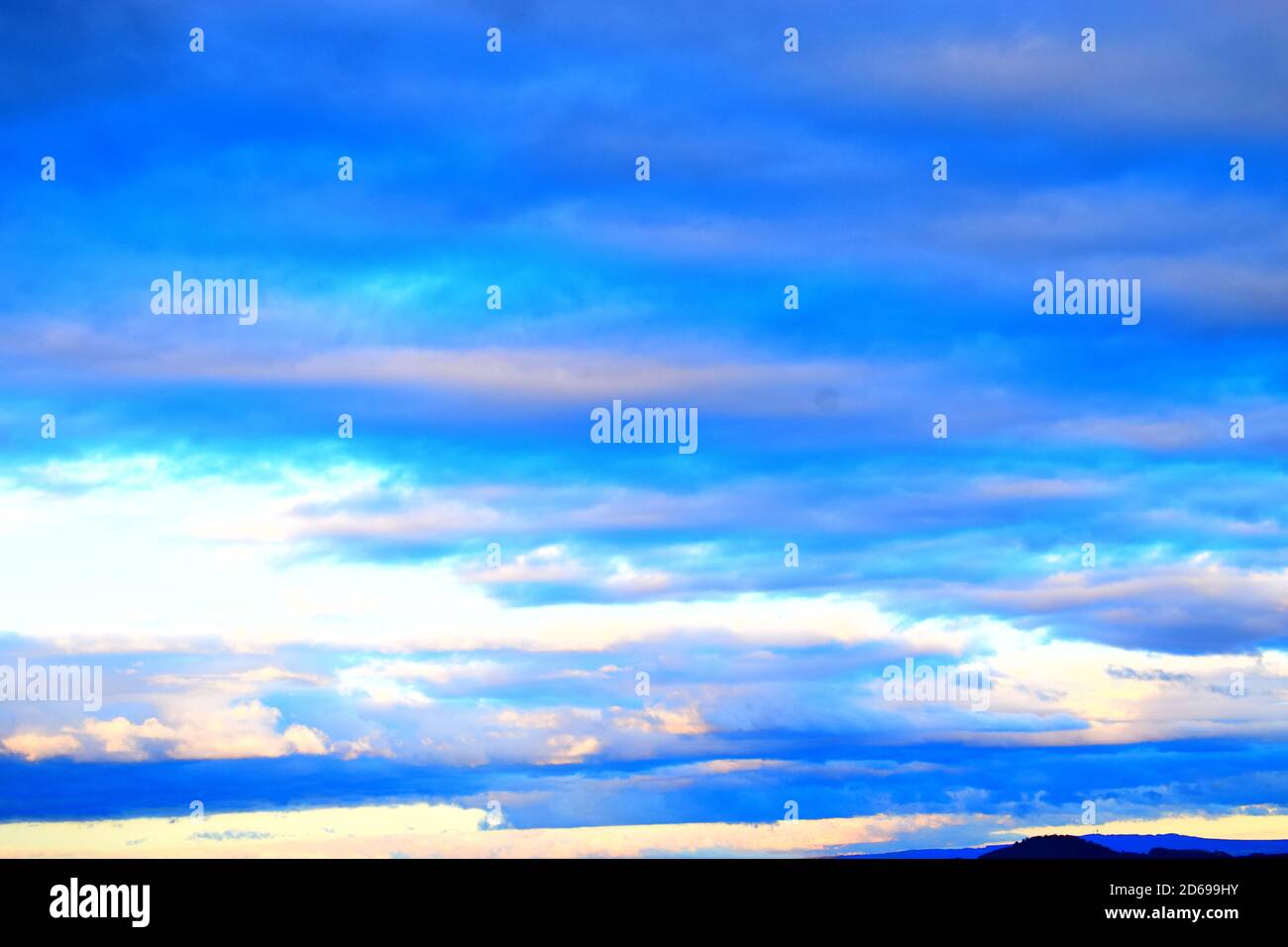blue hour sky Stock Photo - Alamy
