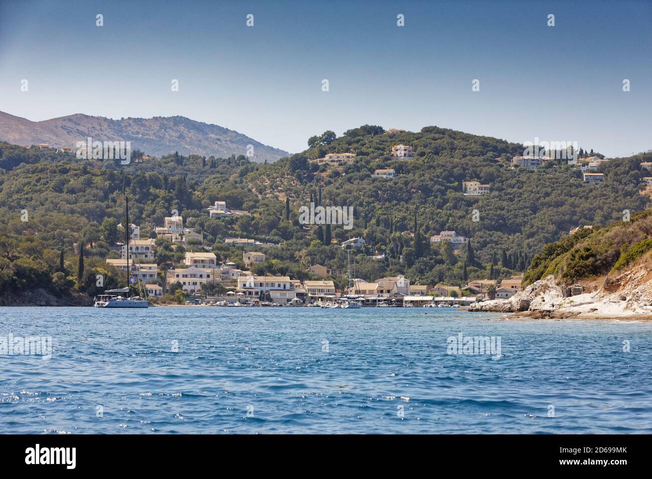 Agios stefanos beach corfu hi-res stock photography and images - Alamy