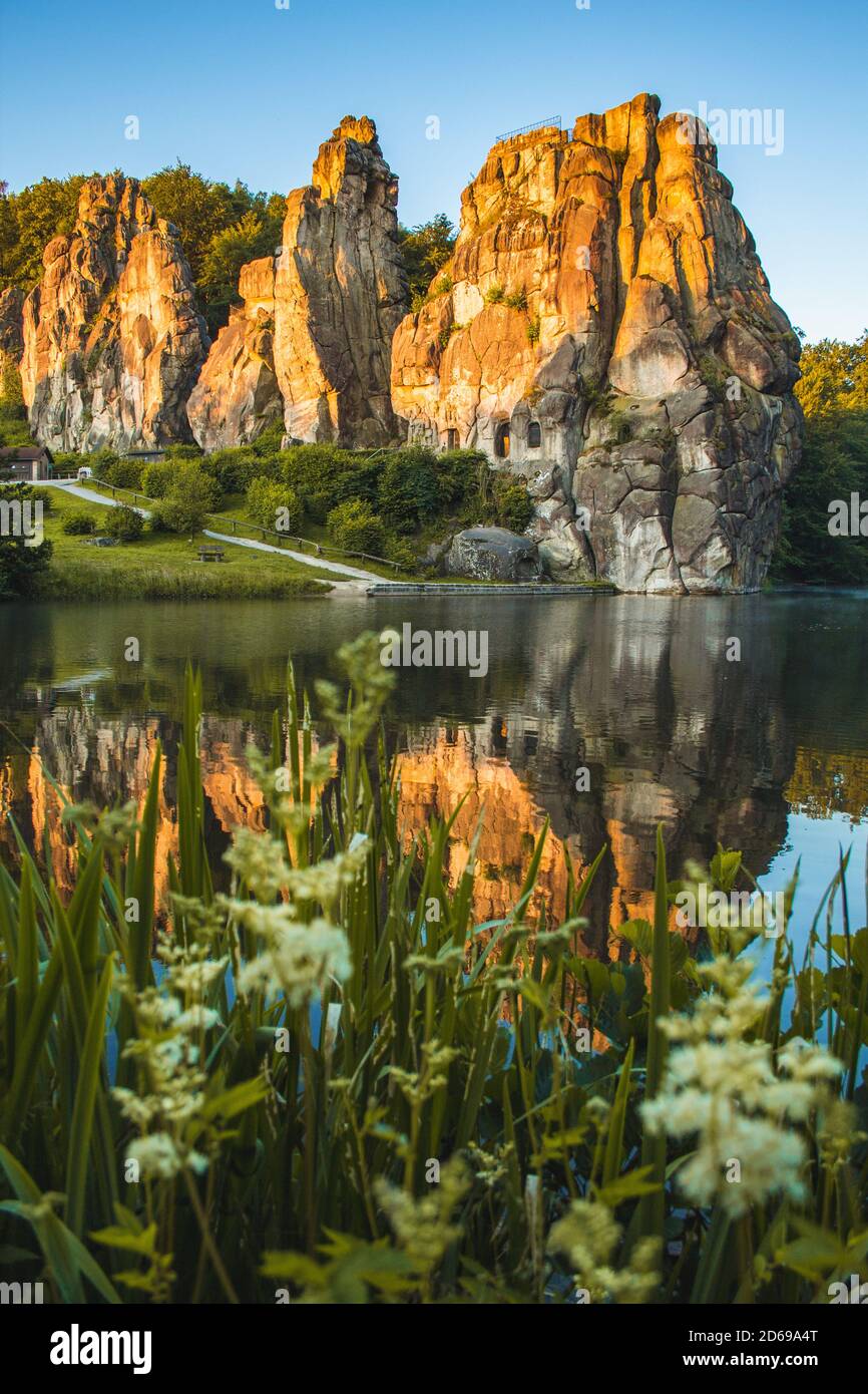 Externsteine hi-res stock photography and images - Alamy