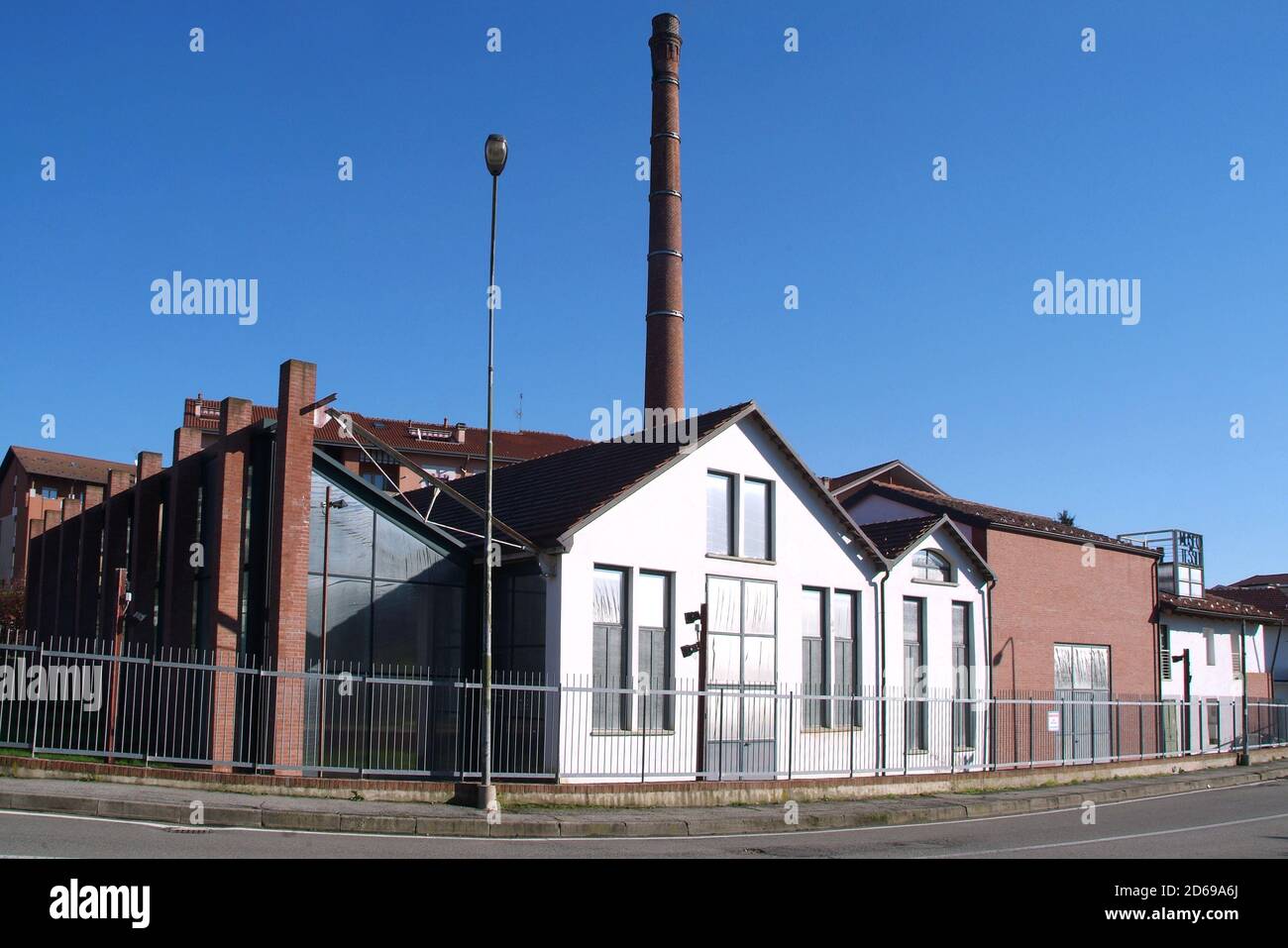 Chieri, Piedmont, Italy - 11/24/2010 - Old factory of Textile Museum ...
