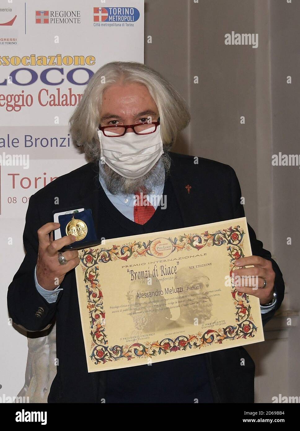 Italy, Turin Riace Bronzes Award 2020 with Giuseppe Tripodi President ...