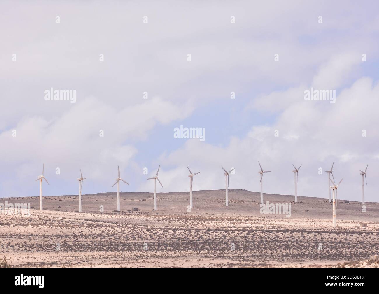 Dry Desert Landscape Stock Photo - Alamy
