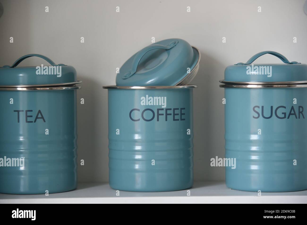Kitchen utensils and containers Stock Photo - Alamy