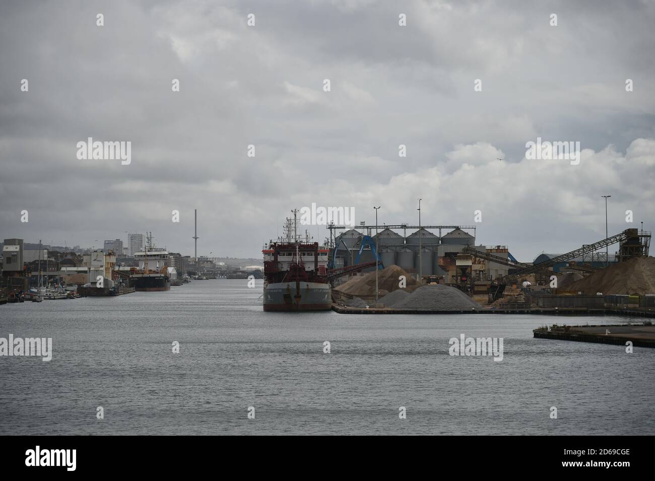 Shoreham Docks, Sussex UK Stock Photo - Alamy