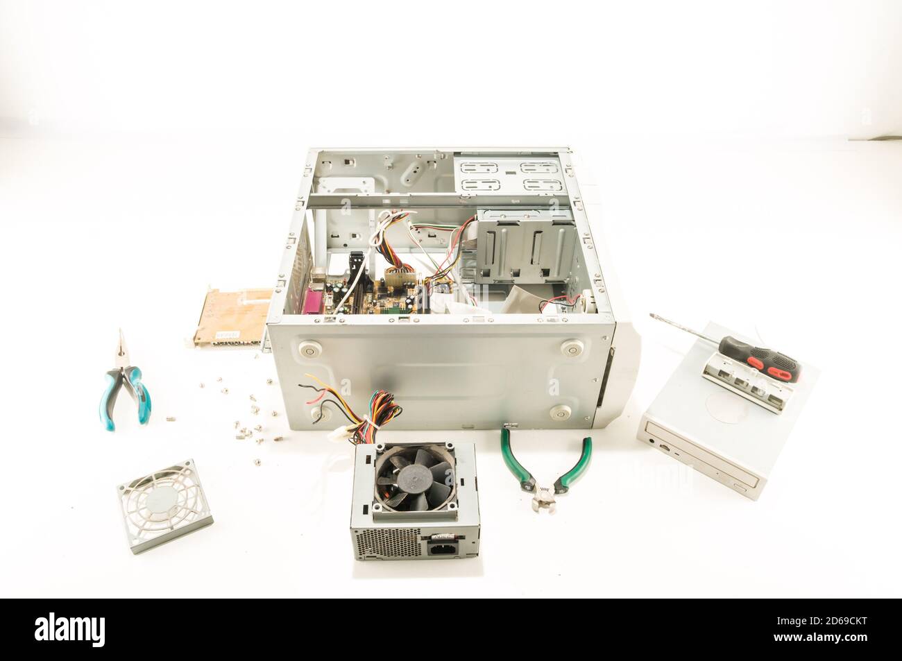 Computer repair concept Stock Photo - Alamy