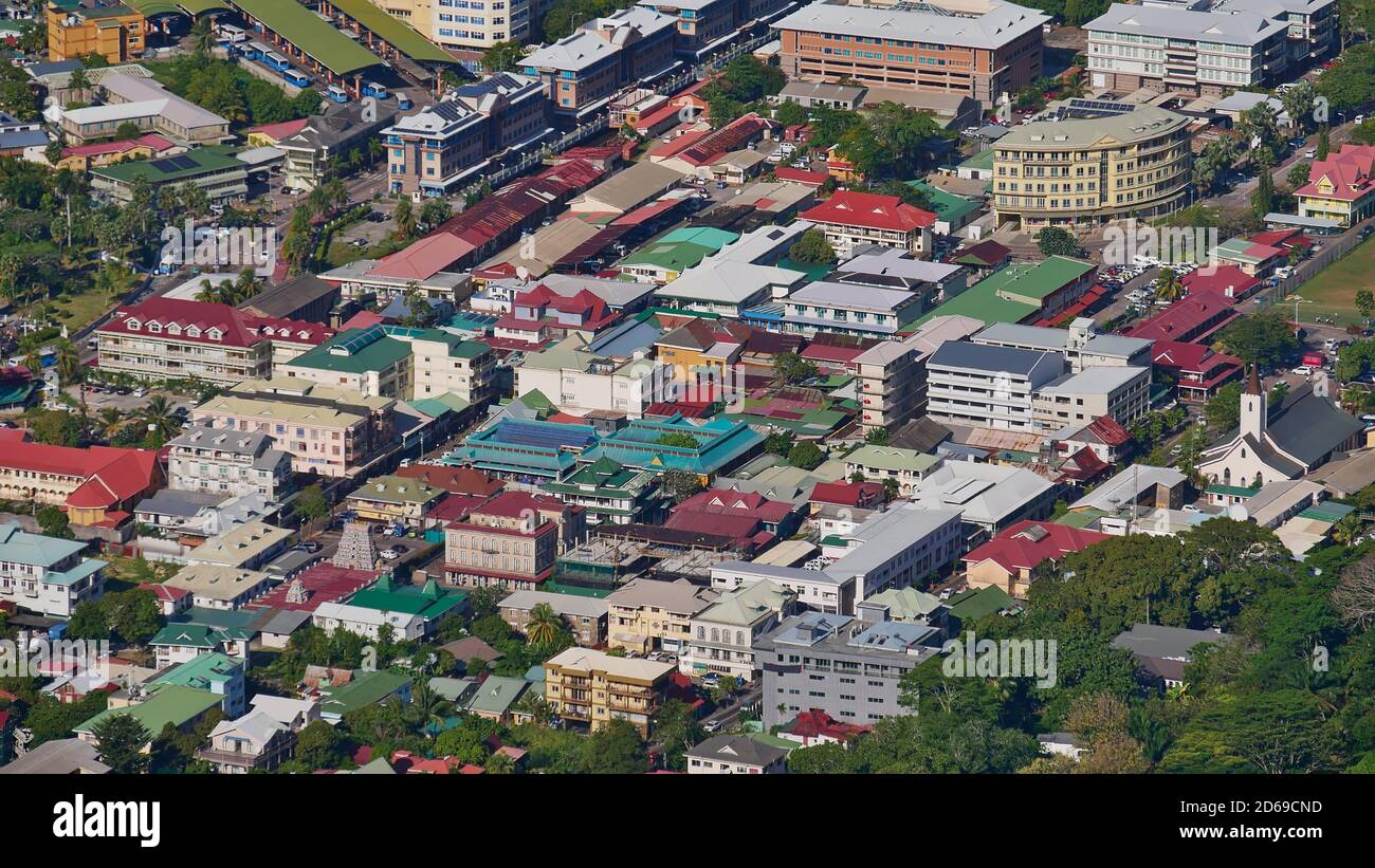Victoria seychelles city hi-res stock photography and images - Alamy