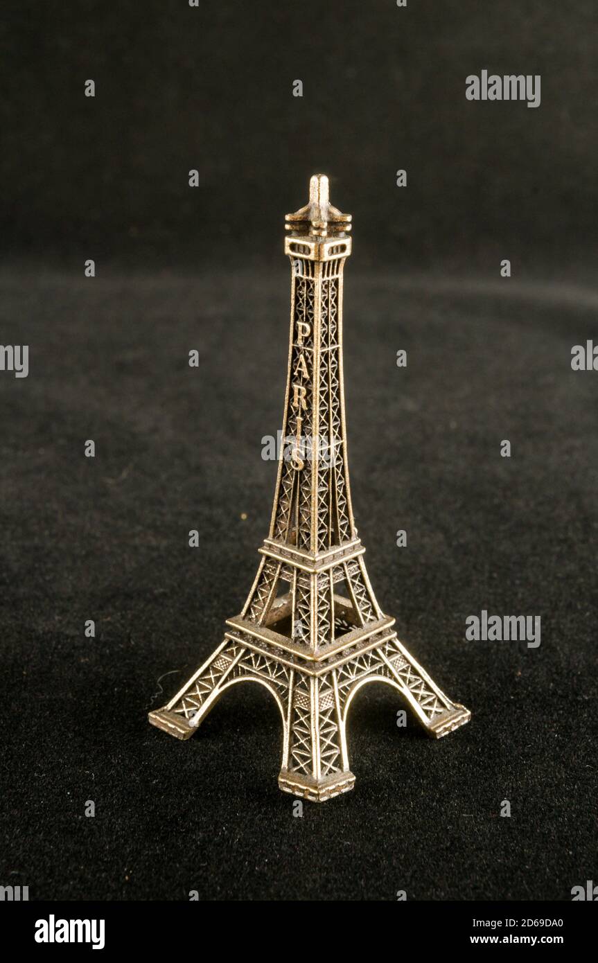 Eiffel Tower toy Stock Photo - Alamy