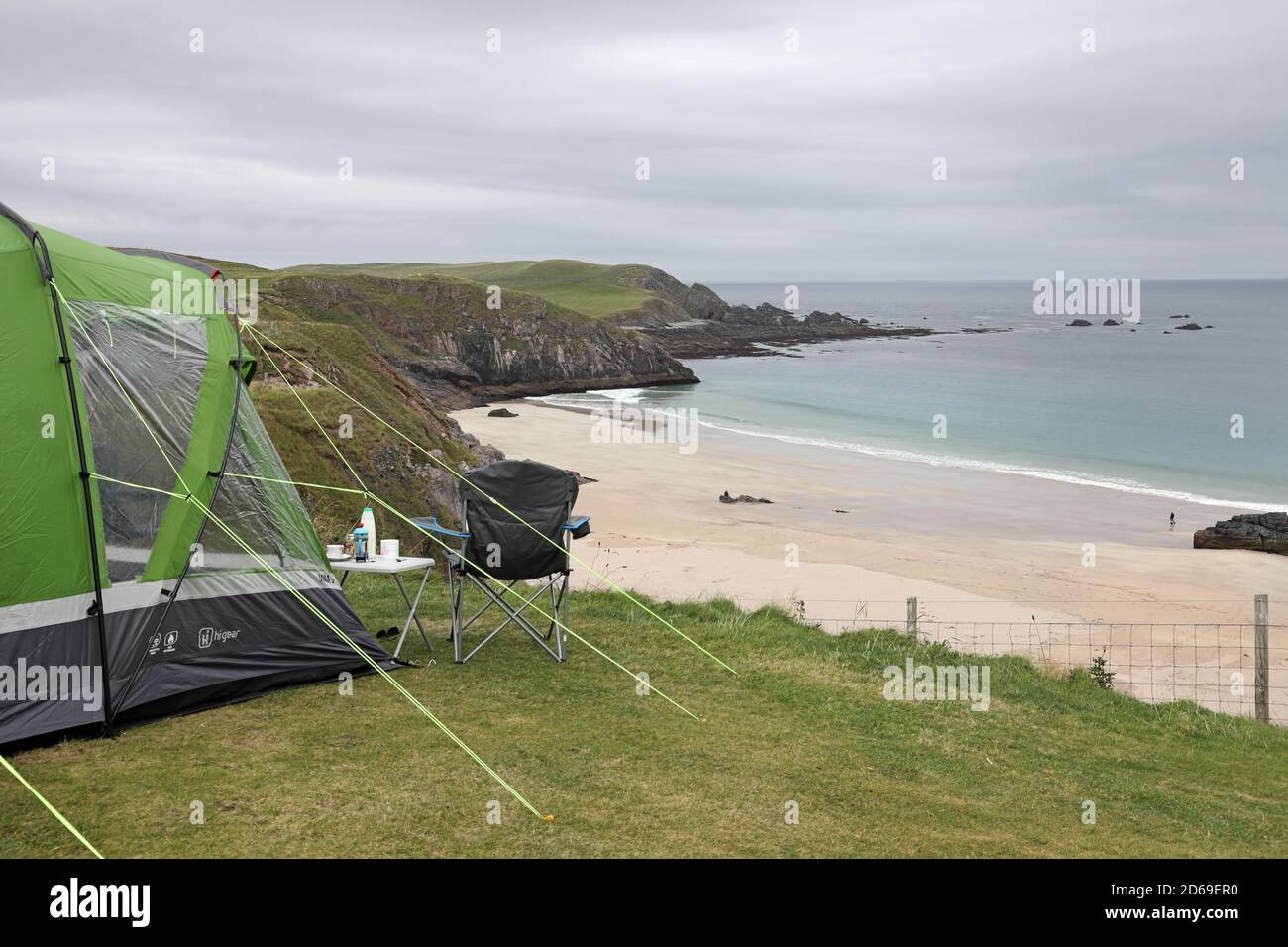 Sango sands campsite hi-res stock photography and images - Alamy