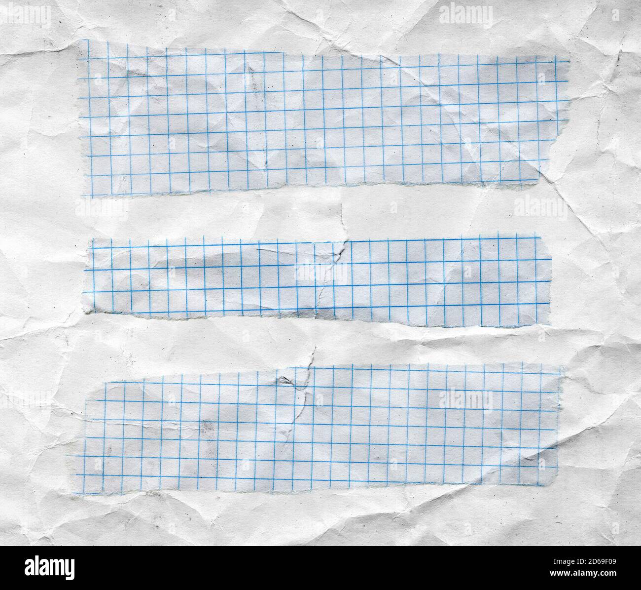 Math torn papers isolated on wrinkled white paper sheet Stock Photo - Alamy