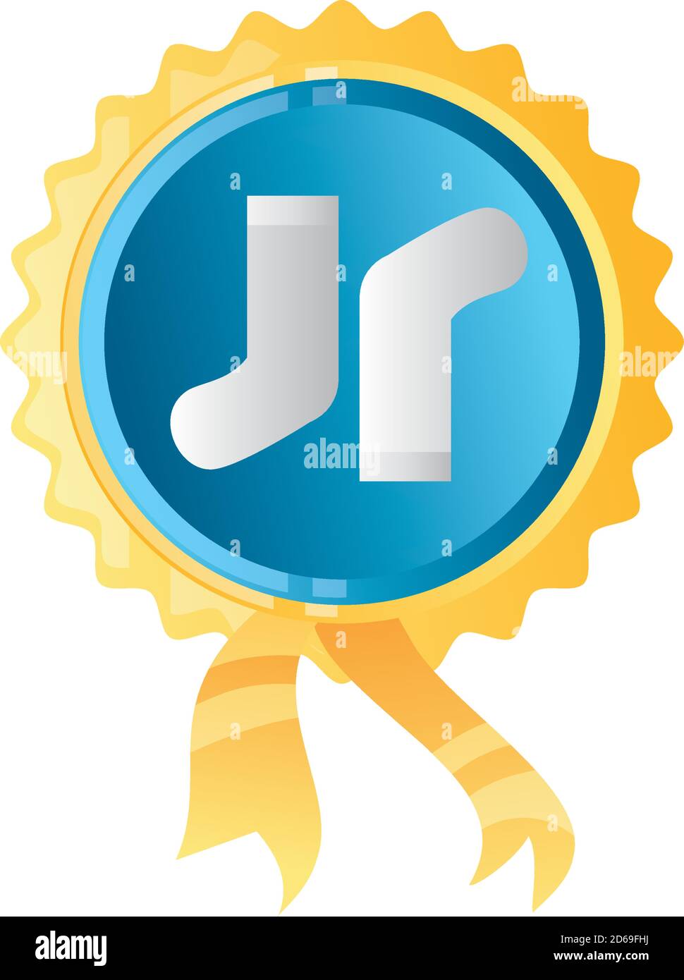 world down syndrome day, socks emblem with ribbon vector illustration ...