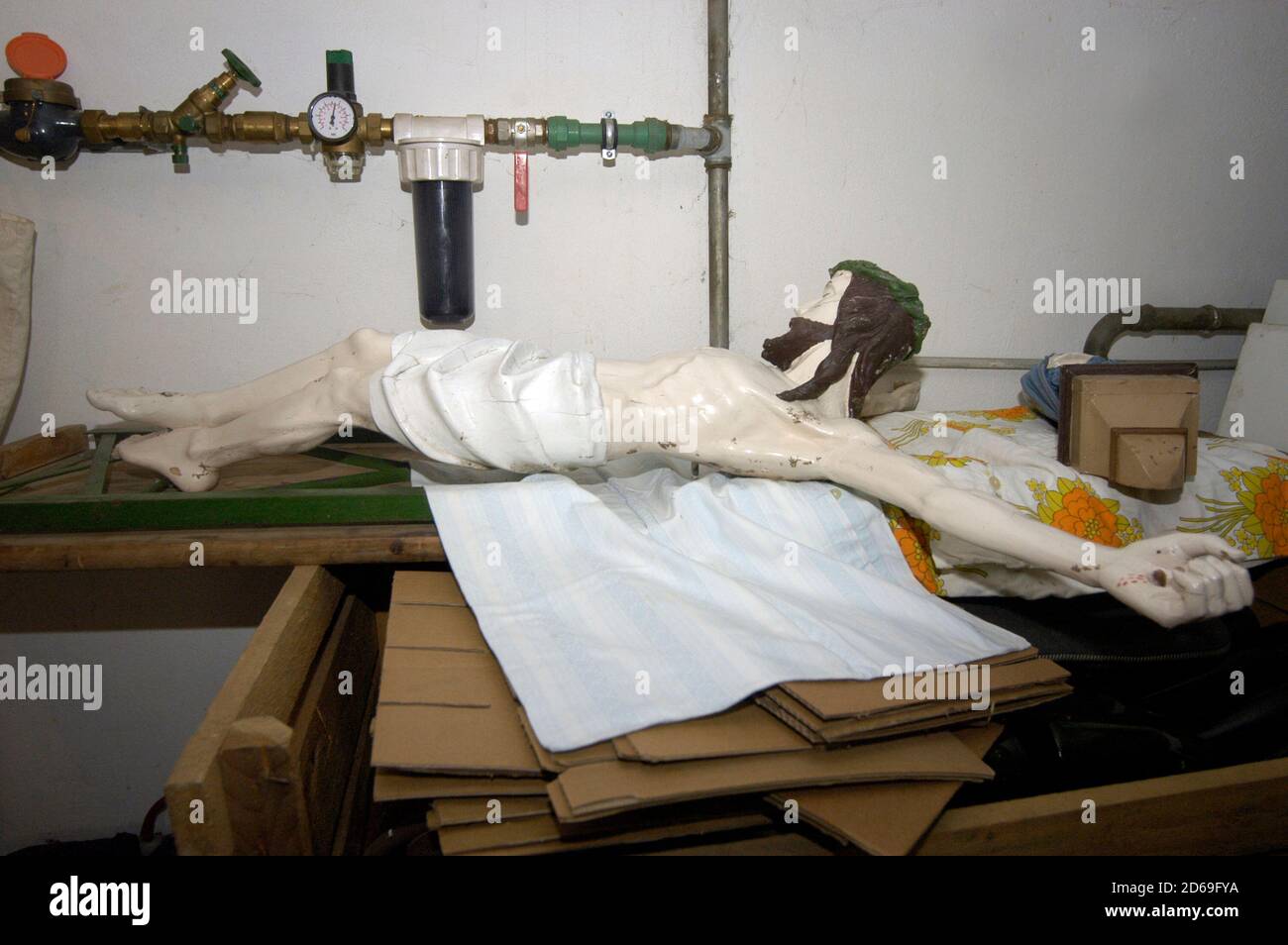 Jesus Crucifix Without Cross