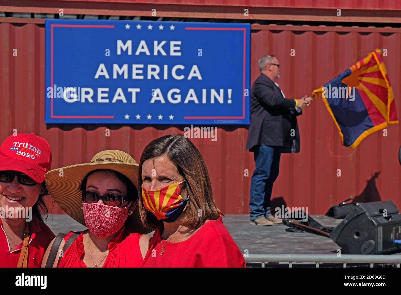 Tucson, Arizona, USA. 14th Oct, 2020. Arizona Senator Martha McSally ...