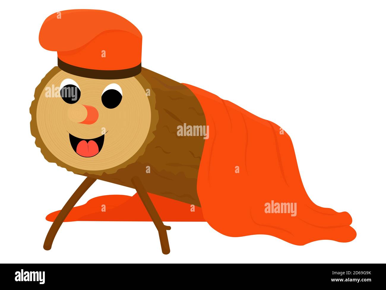 Cartoon log hi-res stock photography and images - Alamy