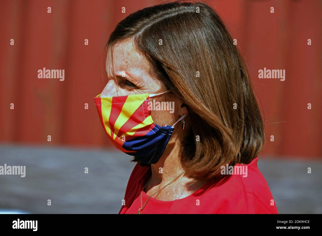 Tucson, Arizona, USA. 14th Oct, 2020. Arizona Senator Martha McSally ...