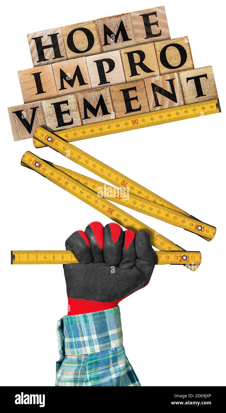 Ruler made of wood hi-res stock photography and images - Alamy