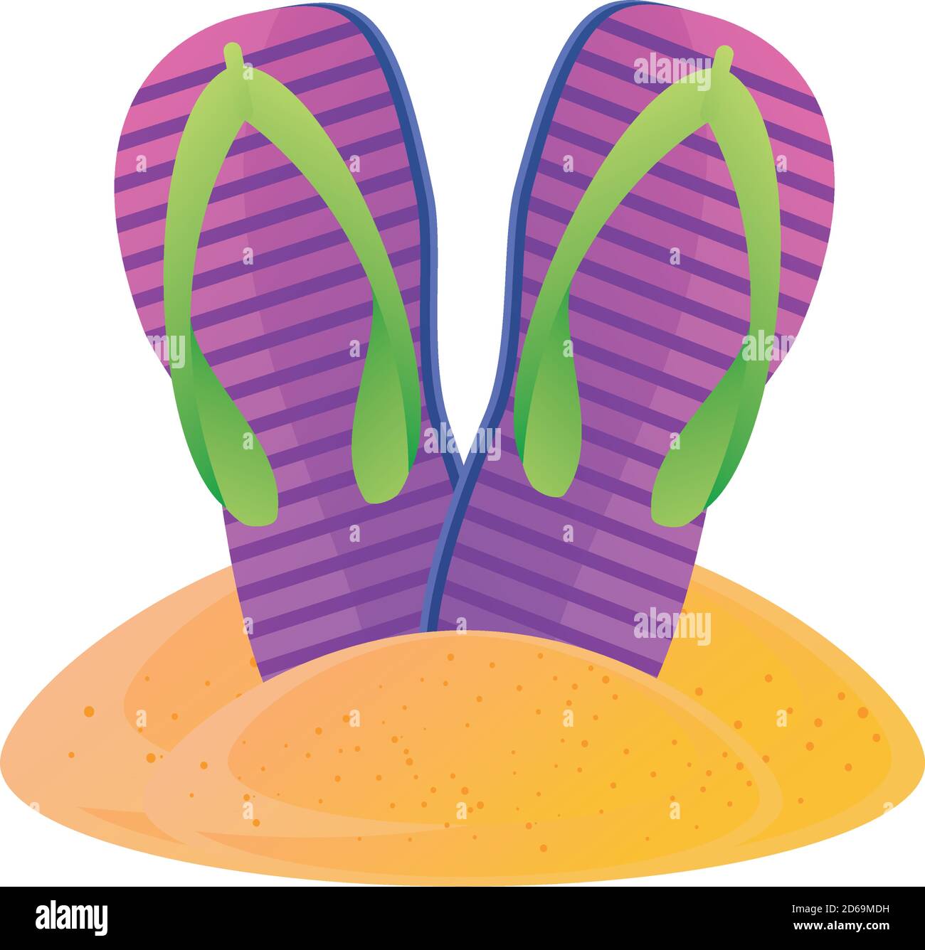 Filpflops Stock Vector Images Alamy